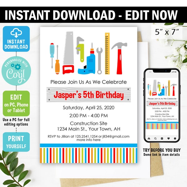 Handyman Birthday - Etsy