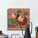 Vintage Apple Art Poster, Retro Kitchen Wall Decor, Fruit Illustration ...