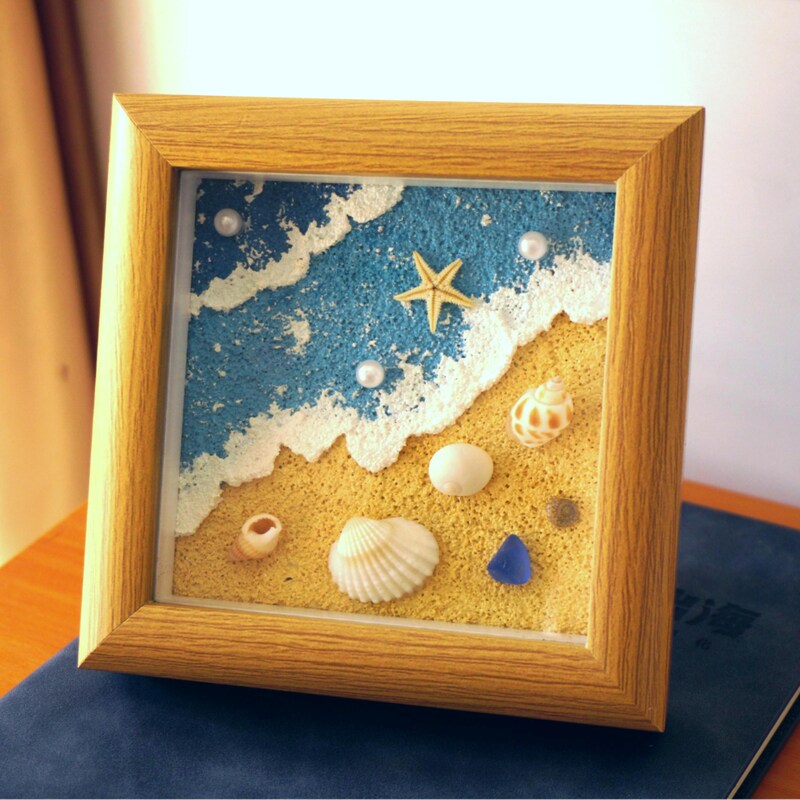Framed Shell Art - Etsy