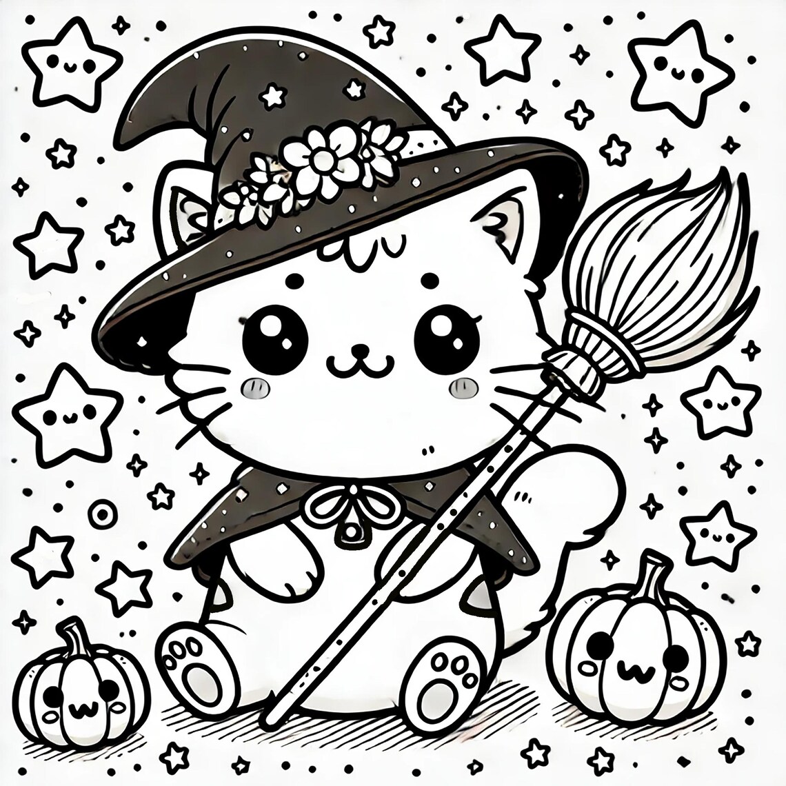 Spooky Critters Coloring Pages - Etsy