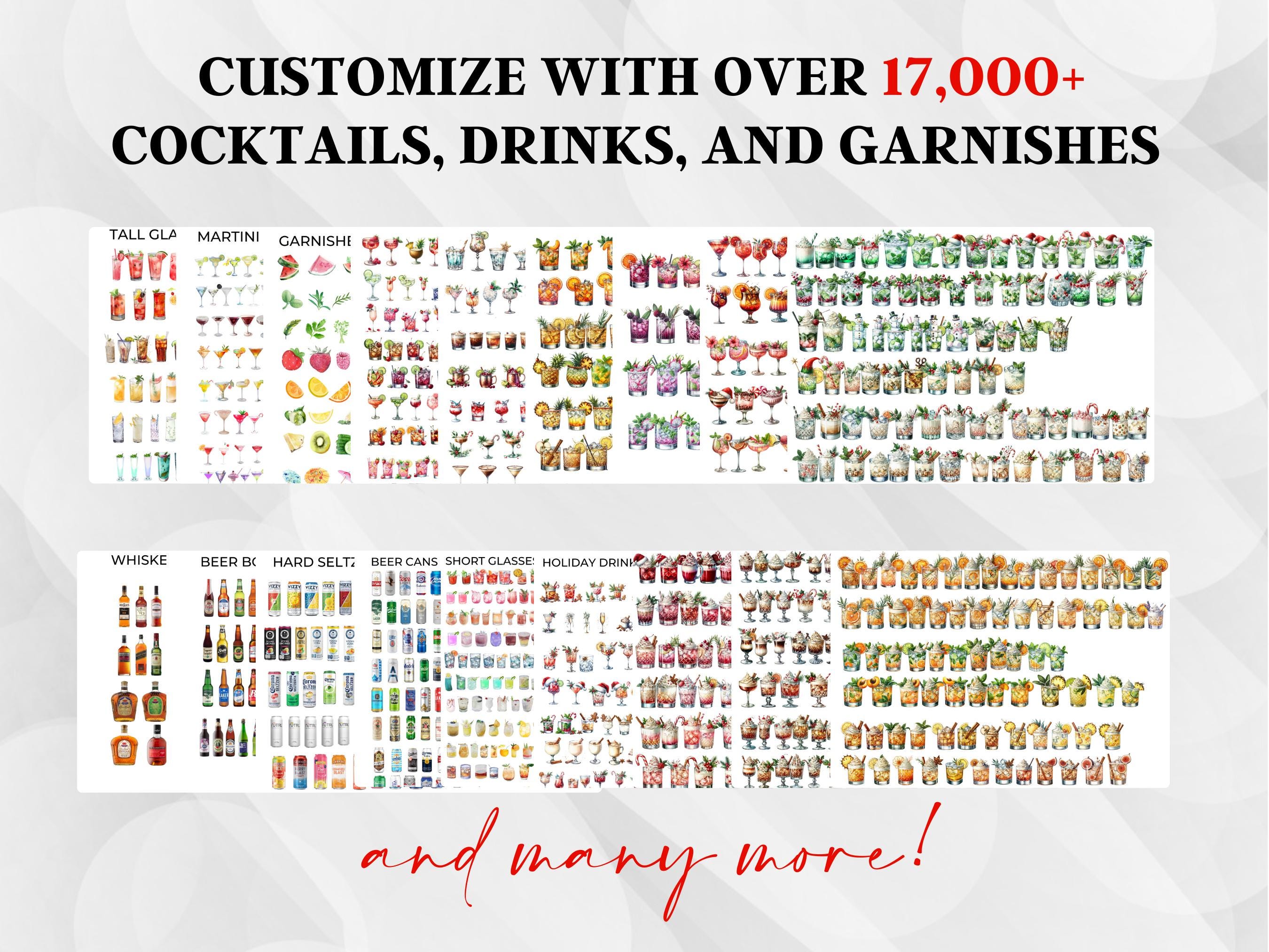 Modern Graduation Signature Drink Sign, Graduate Bar Menu Sign ...