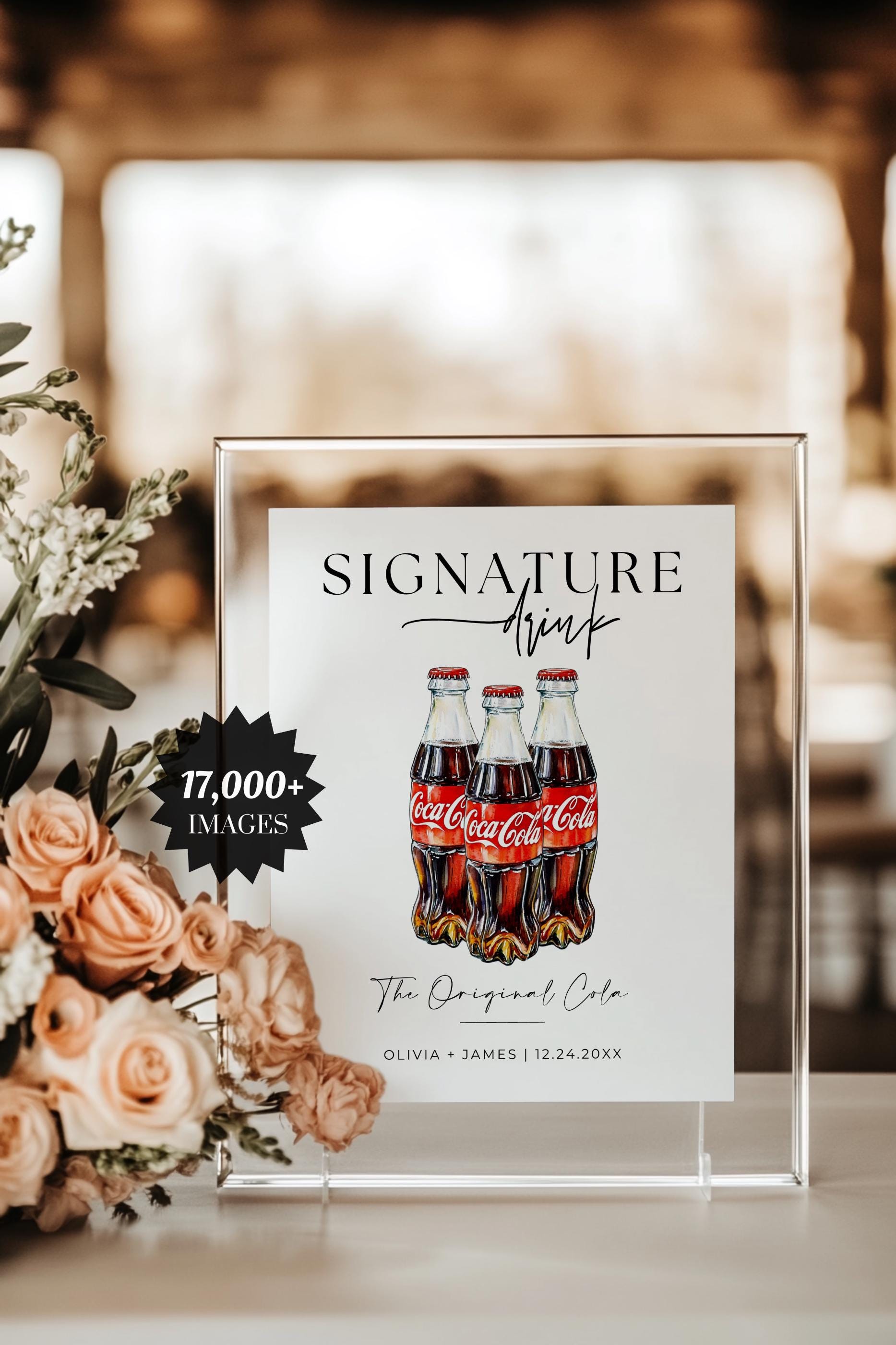 Bar Drink Sign, Signature Drink Sign, Cocktail Drink Sign, Bar Menu ...