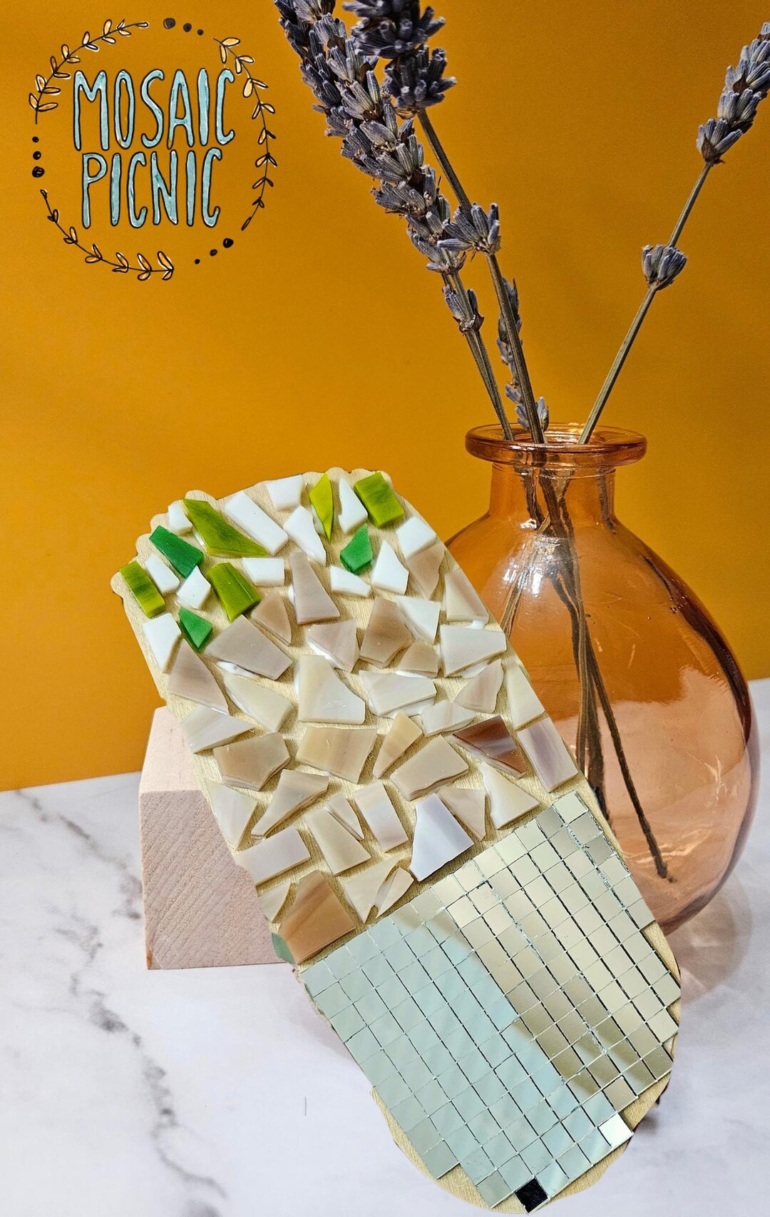 Mosaic Burrito Art Fun Foodie Decor Whimsical Mosaic Tile Artwork ...