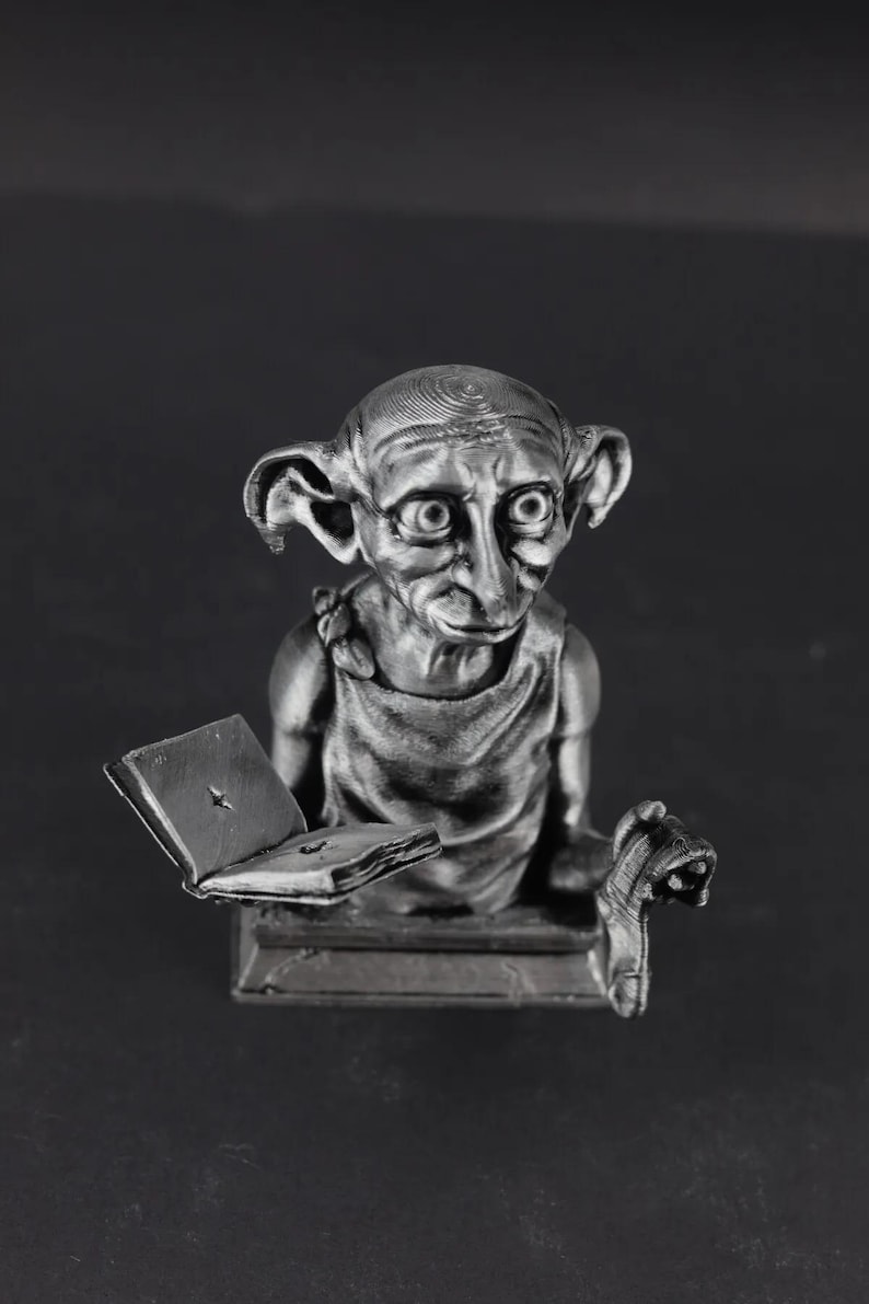 Dobby Elf-inspired 12cm Collectible Bust Hand-painted Fantasy Figurine ...