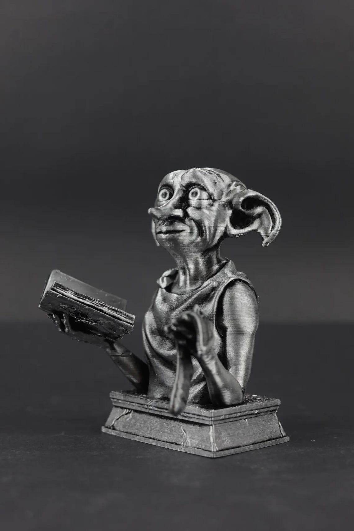 Dobby Elf-inspired 12cm Collectible Bust Hand-painted Fantasy Figurine ...