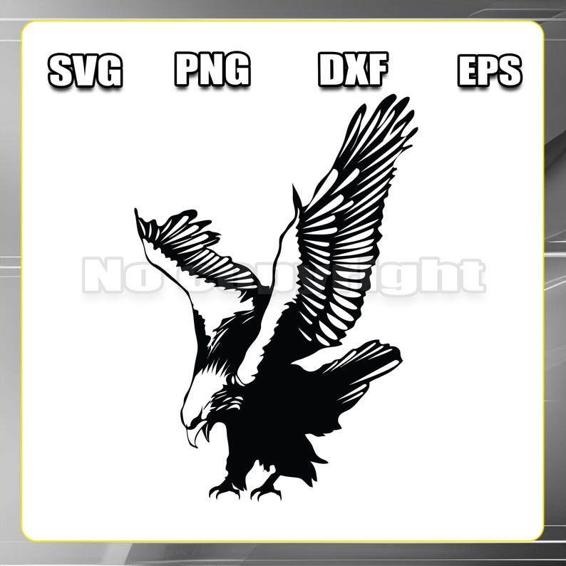 Flying Eagle SVG, Eagle Vector, Flying Eagle Vector, Eagle Clipart ...