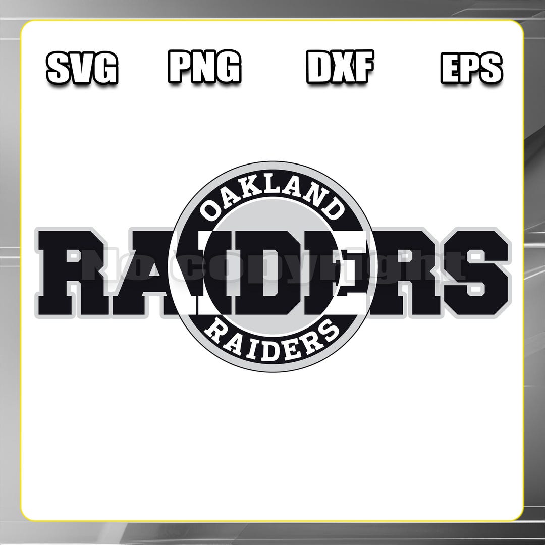 Raiders Football SVG PNG Bundle, Svg Sports Files, Svg for Cricut ...