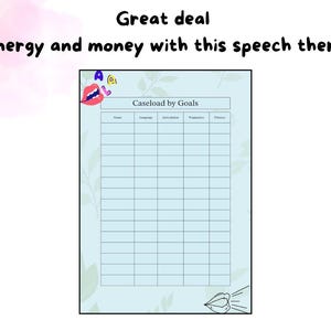 Speech Therapy Planner, Speech Planner, IEP Planner, SLP Planner ...