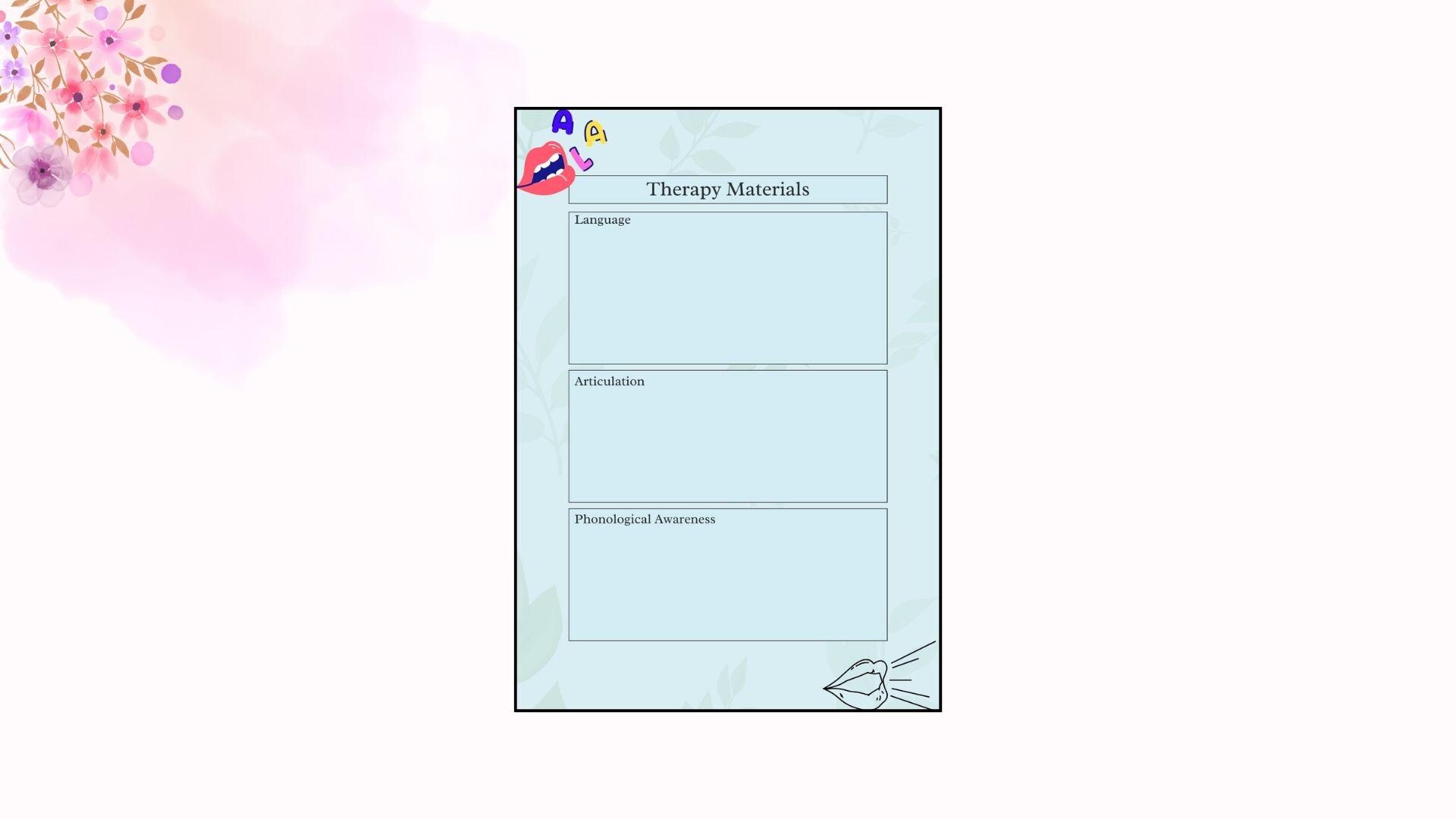 Speech Therapy Planner, Speech Planner, IEP Planner, SLP Planner ...