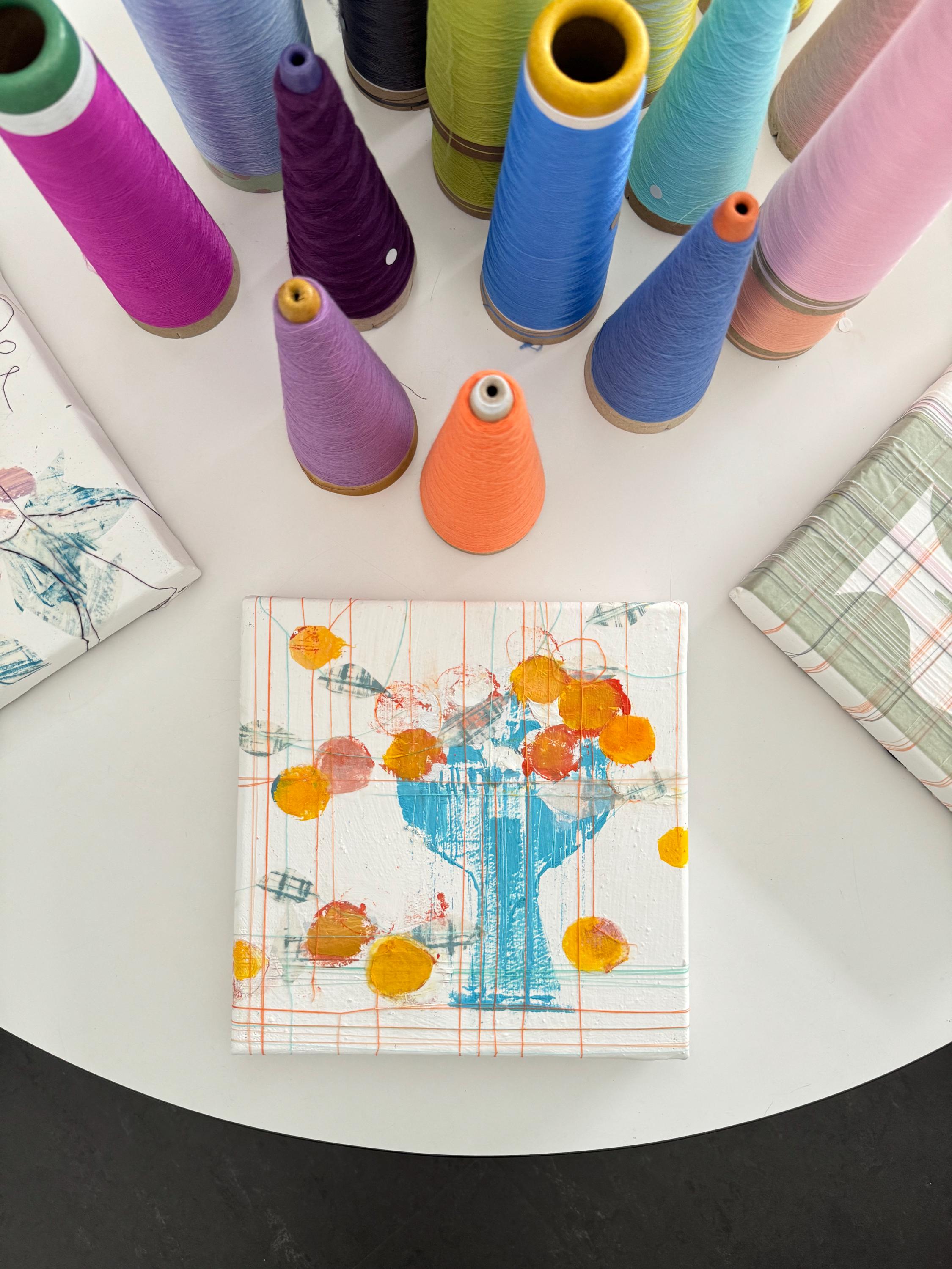 Mayako Nakamura 2025 Calendar "the YARN: Drawing Lines With Up-cycled ...