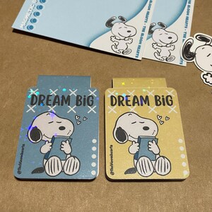 Snoopy Bookmark Custom, Funny, Charlie Brown, Dog, Reading, Book Lovers ...