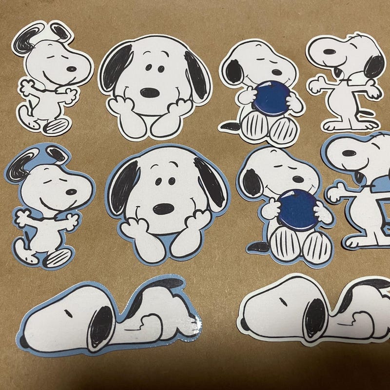 Snoopy Decal for Car - Etsy