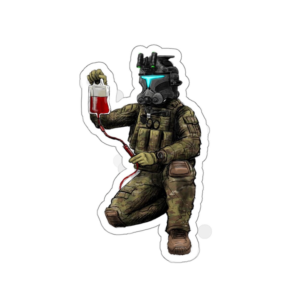 Next Generation Combat Medic Sticker glossy, No Words - Etsy