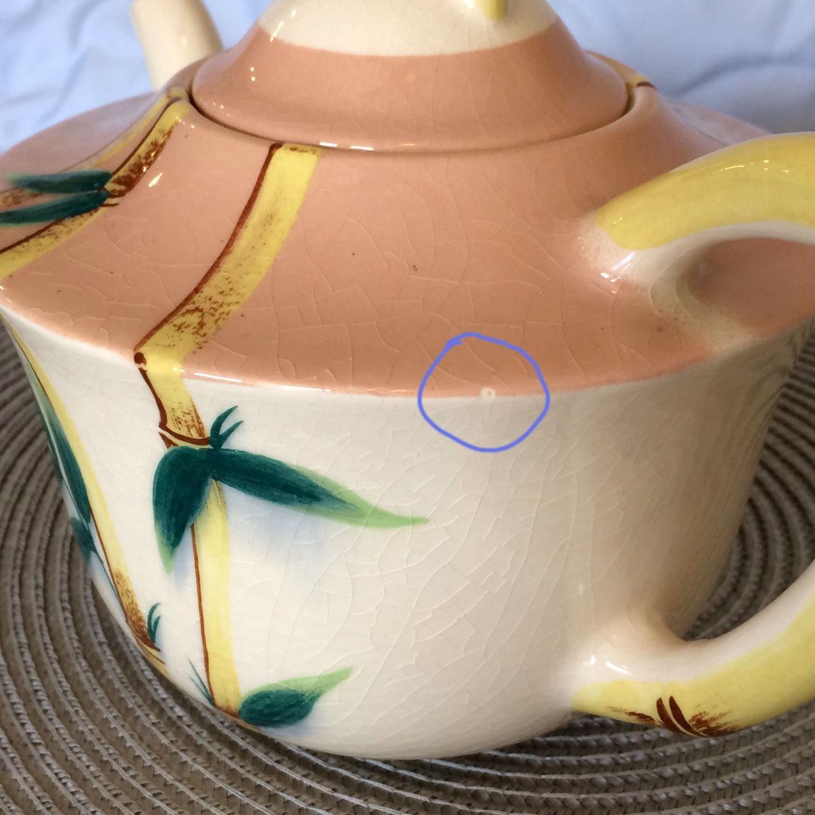 Weil Ware California Pottery, Vintage Weil Ware Malay Bambu, Weilware ...