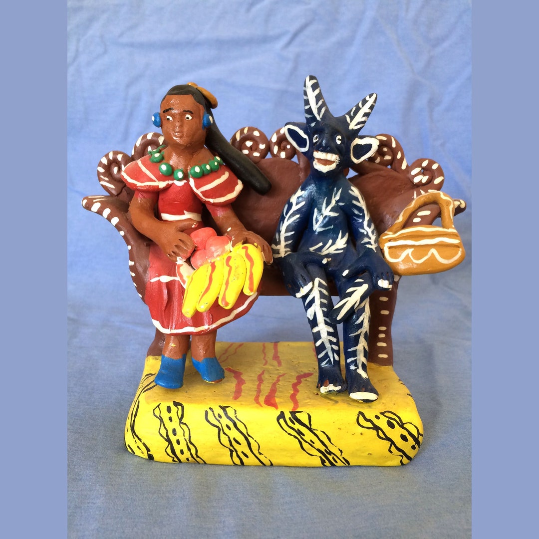 Vintage Folk Art, Vintage Mexican Art, Mexican Sculpture, Mexican ...