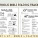 Catholic Bible Reading Tracker | 73 Books of the Bible Study | Catholic ...