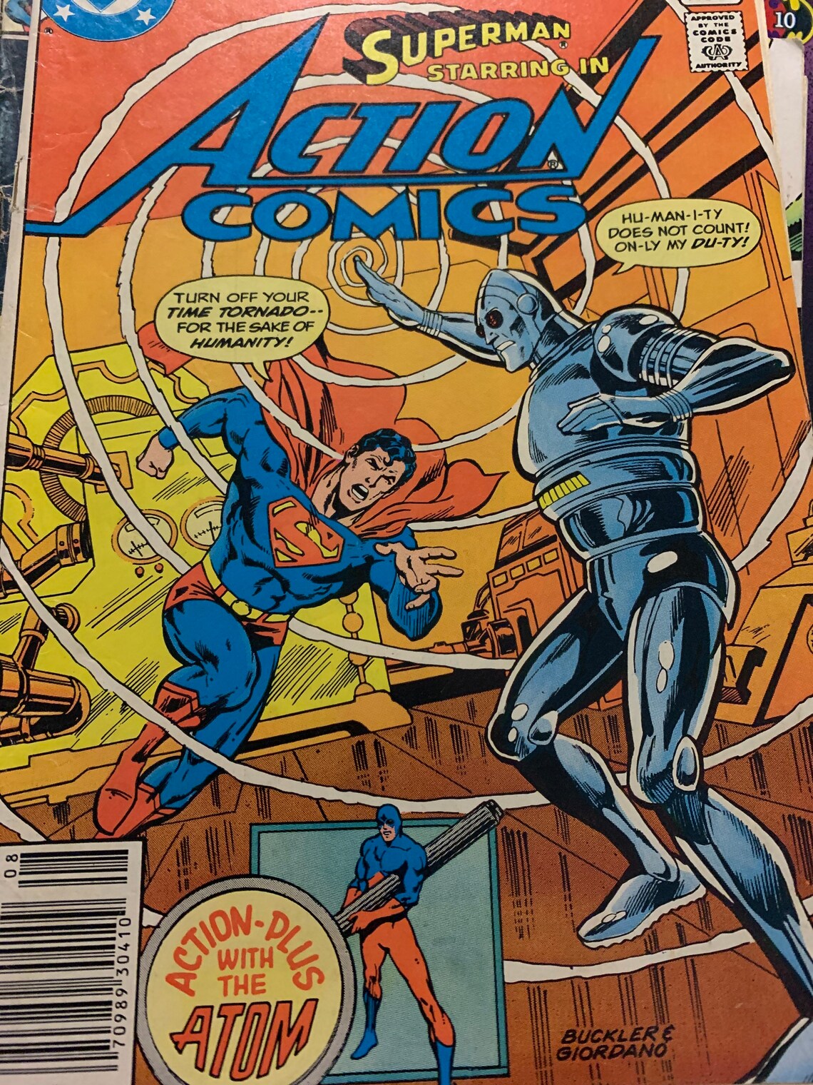 Superman DC Comic Book 1981 August 522 Action Comics - Etsy