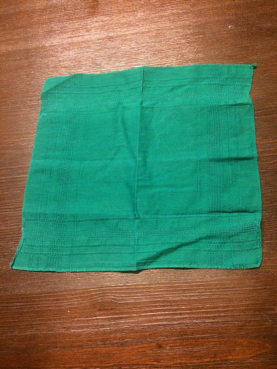 Antique Sheer Handkerchief with Pink Embroidered Flow… - Gem