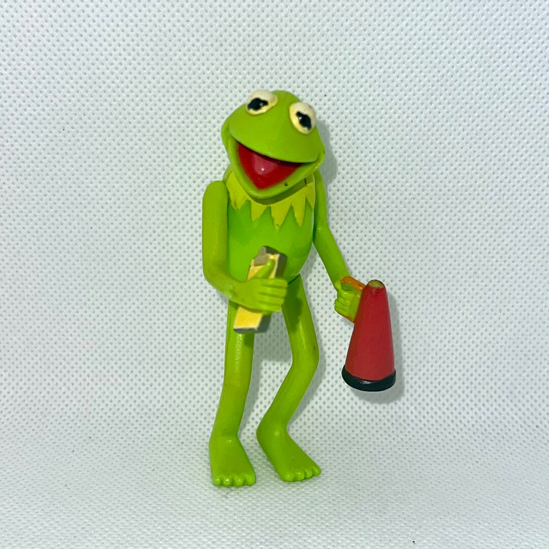 Kermit the Frog Action Figure Jack in the Box Happy Meal Toy Muppets ...