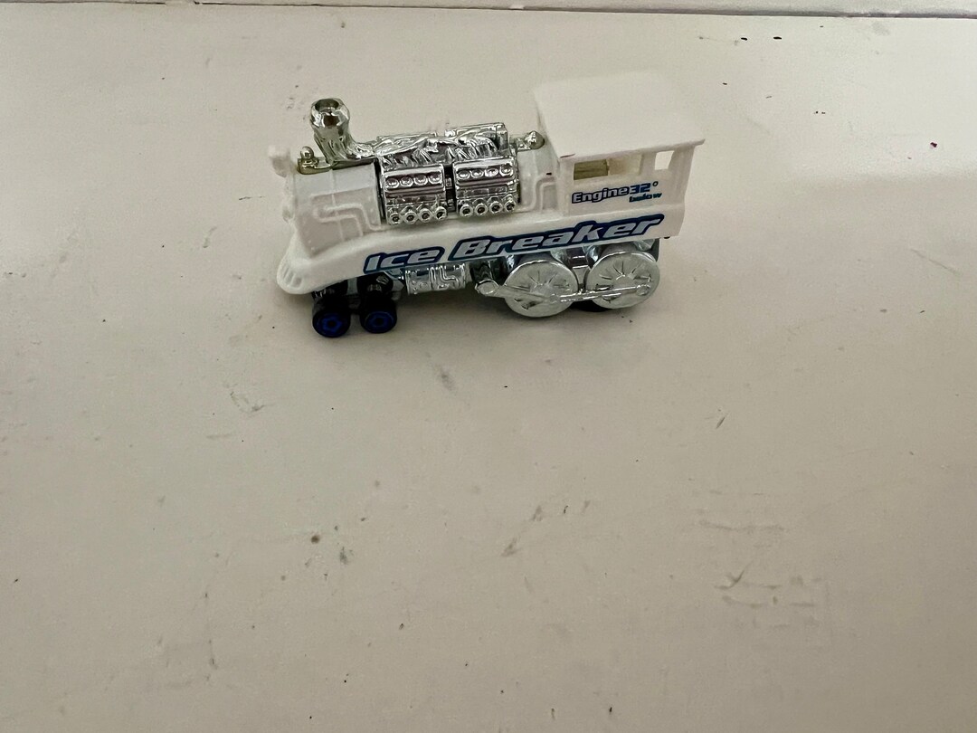 Hotwheels Mattel Ice Breaker Train Engine Car Toy 1995 - Etsy