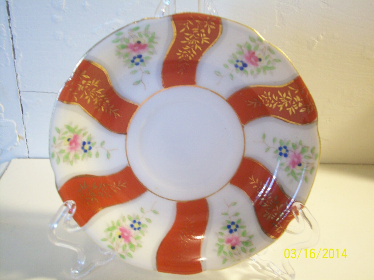 Vintage China Teacup Plate - Etsy