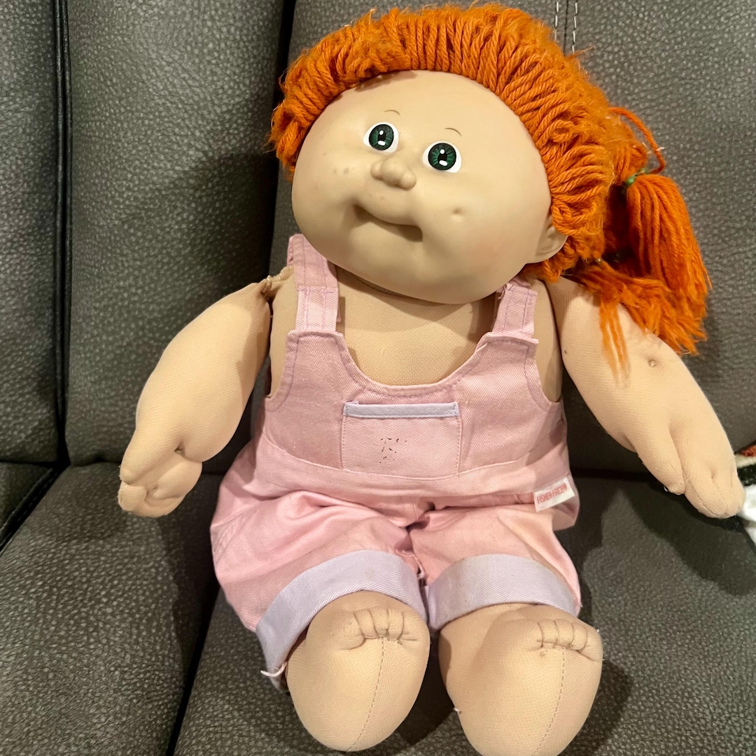 Vintage 1980's Red Headed Cabbage Patch Kids Doll 15 Inches Tall - Etsy