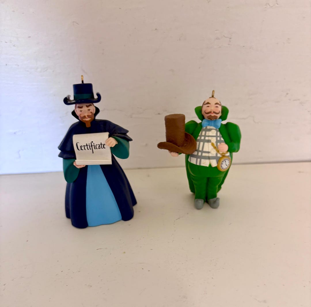 Wizard of Oz Munchkin City Mayor and Coroner Hallmark Ornaments - Etsy