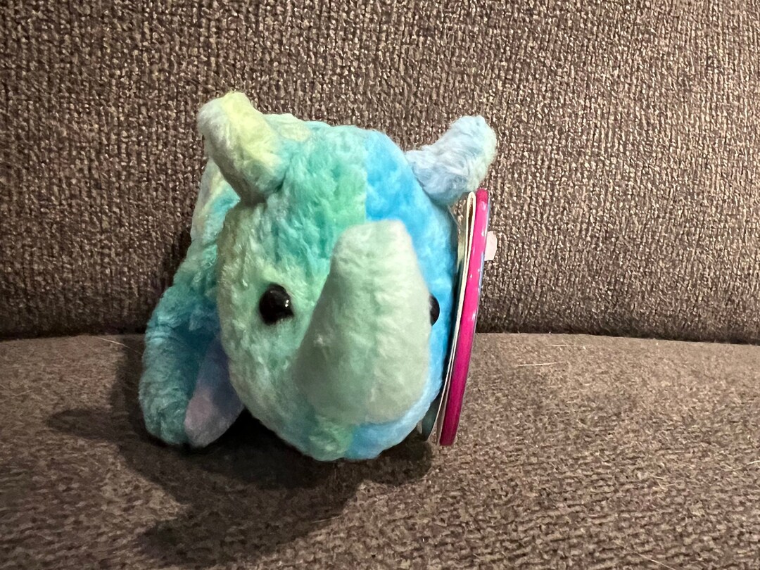 Avon Full of Beans Rocky the Rhino July Birthstone Beanie Baby - Etsy