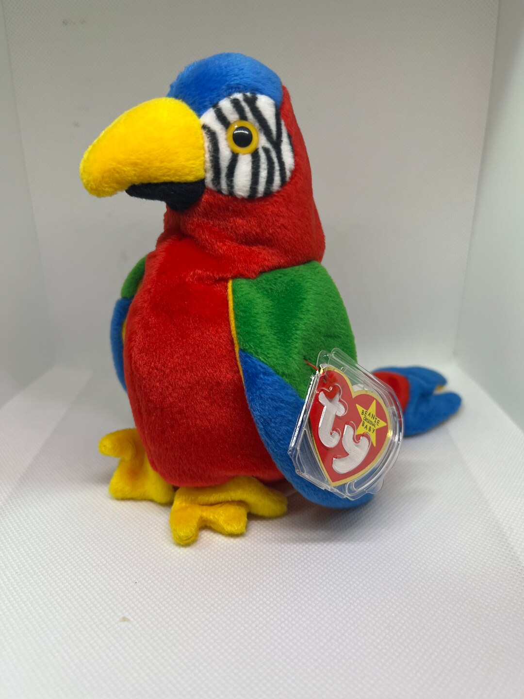 Jabber the Parrot Ty Beanie Baby 1998 - Etsy