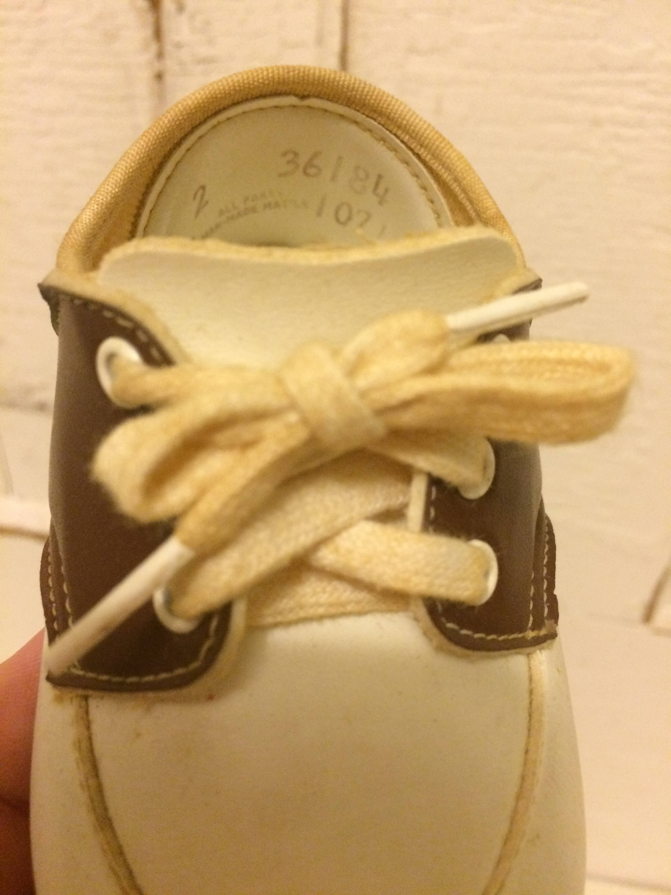 Vintage White and Brown Baby Rah Rah Saddle Shoes - Etsy