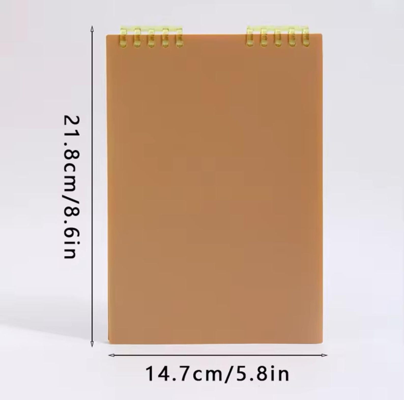 Notepad Notebook 80g Paper 60 Sheet Double Lined Loose Leaf A5 Office ...