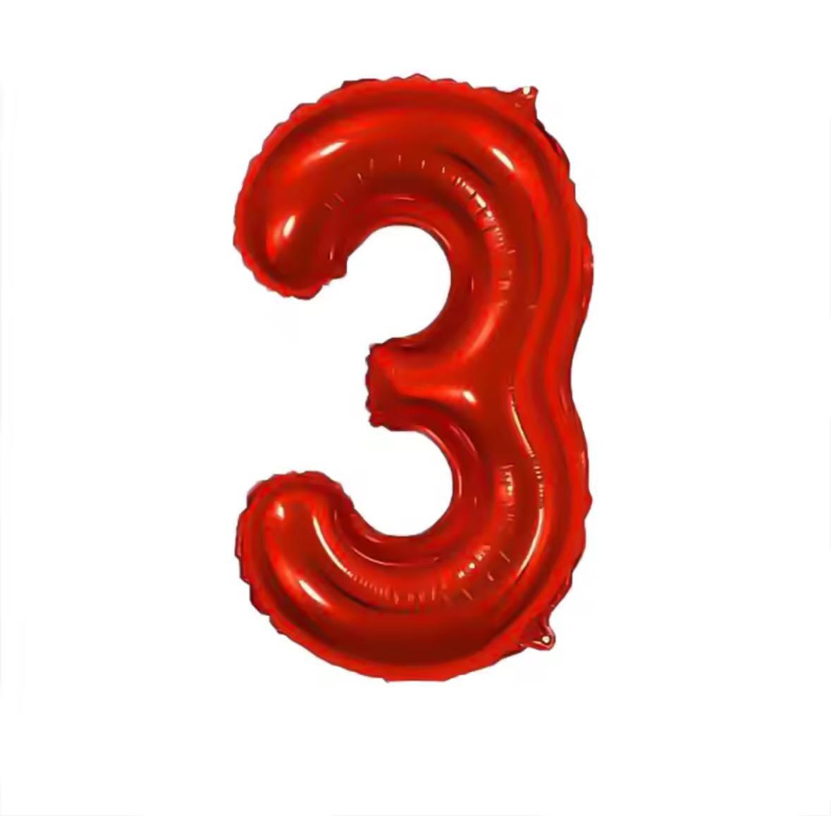 Jumbo Red Foil Number Balloon: 40 Inch Party Decoration - Etsy