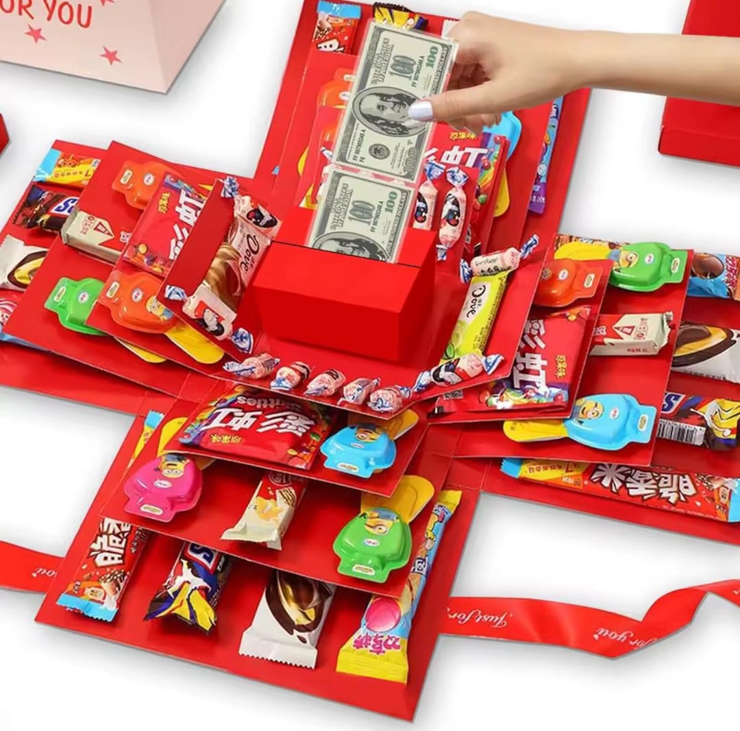 5-layer DIY Creative Explosion Gift Box – Handmade Surprise Box for ...
