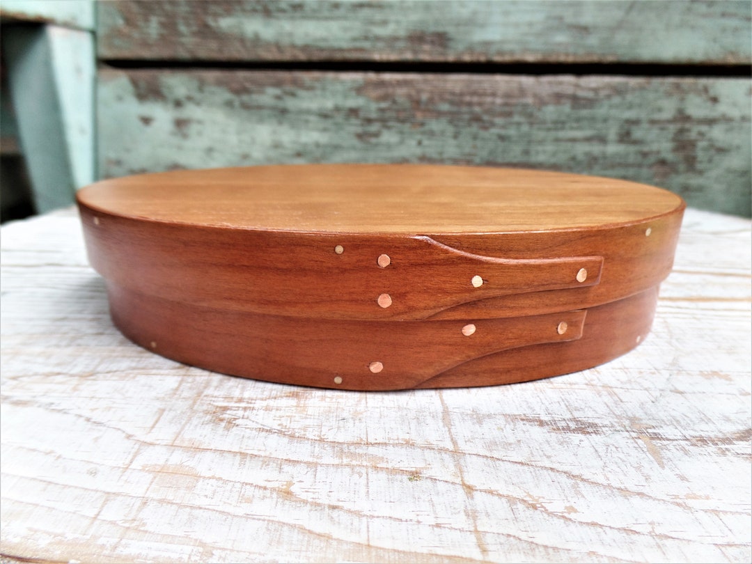 Vintage Wood Shaker Box, Shaker Village of Pleasant Hill, Primitive ...