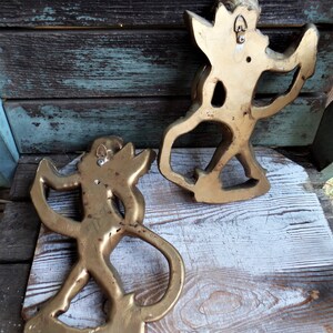 Vintage Angel Universal Statuary Antique Gold Wall Plaques Hangings ...