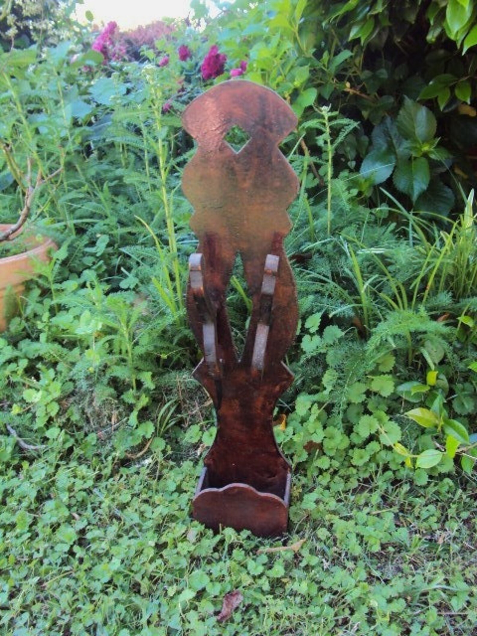 Vintage Wood Candle Box Hanging Box Rustic Primitive Wood - Etsy
