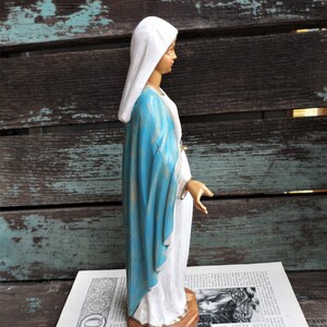 Vintage Italian Fontanini Mary Mother Madonna Figurine Made in Italy ...