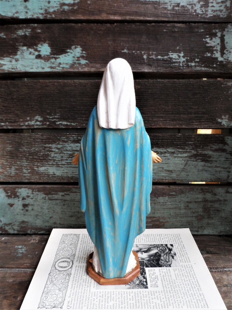 Vintage Italian Fontanini Mary Mother Madonna Figurine Made in - Etsy