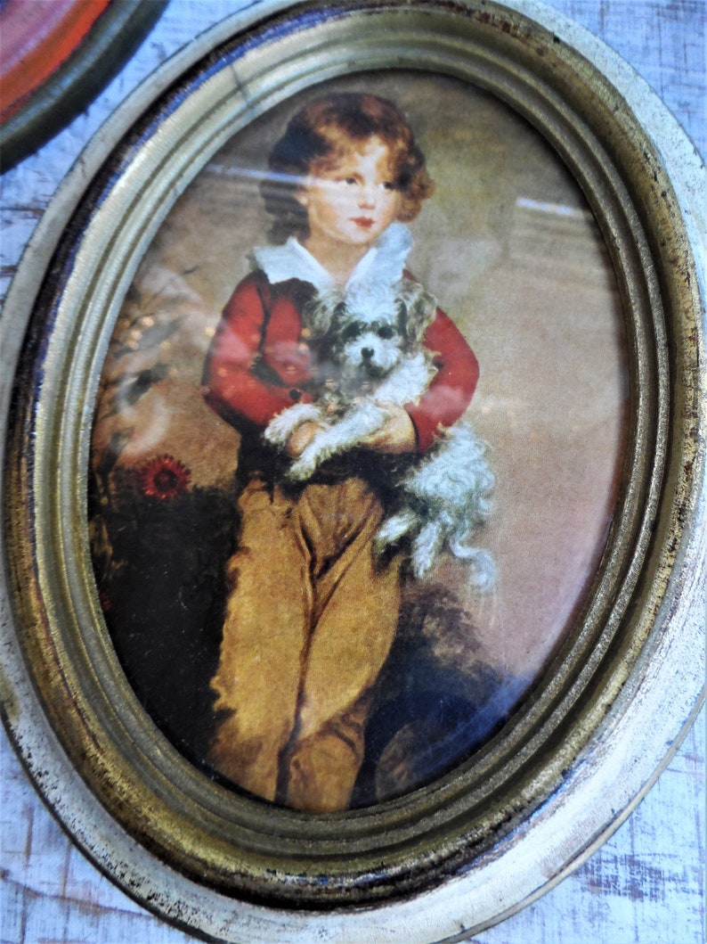 Vintage Italian Florentine Picture Set Collage Vignette Frame | Etsy