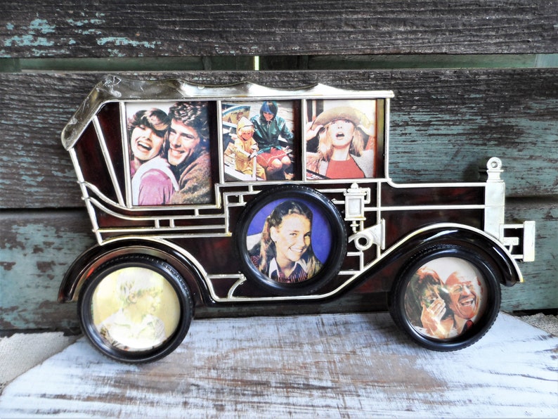 Vintage Car Multi Picture Frame Lucite Collage Pictures Photos - Etsy