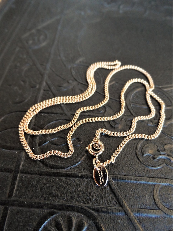 Vintage Gold Plate Necklace Chain Hallmark Cards Inc.… - Gem
