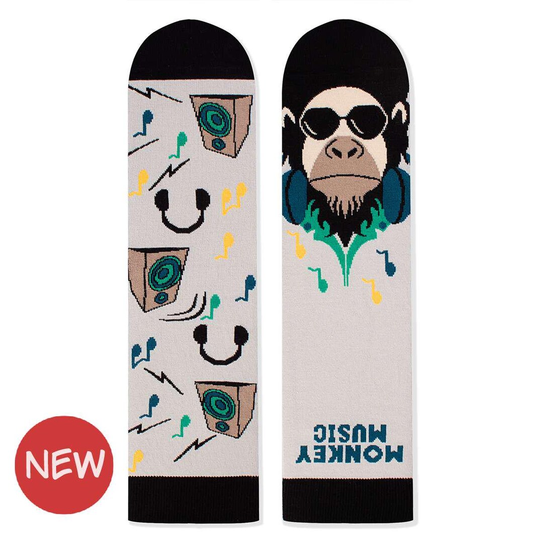 Funny Monkey Socks 3D Printed Socks for Unmatched Comfort and Unique ...