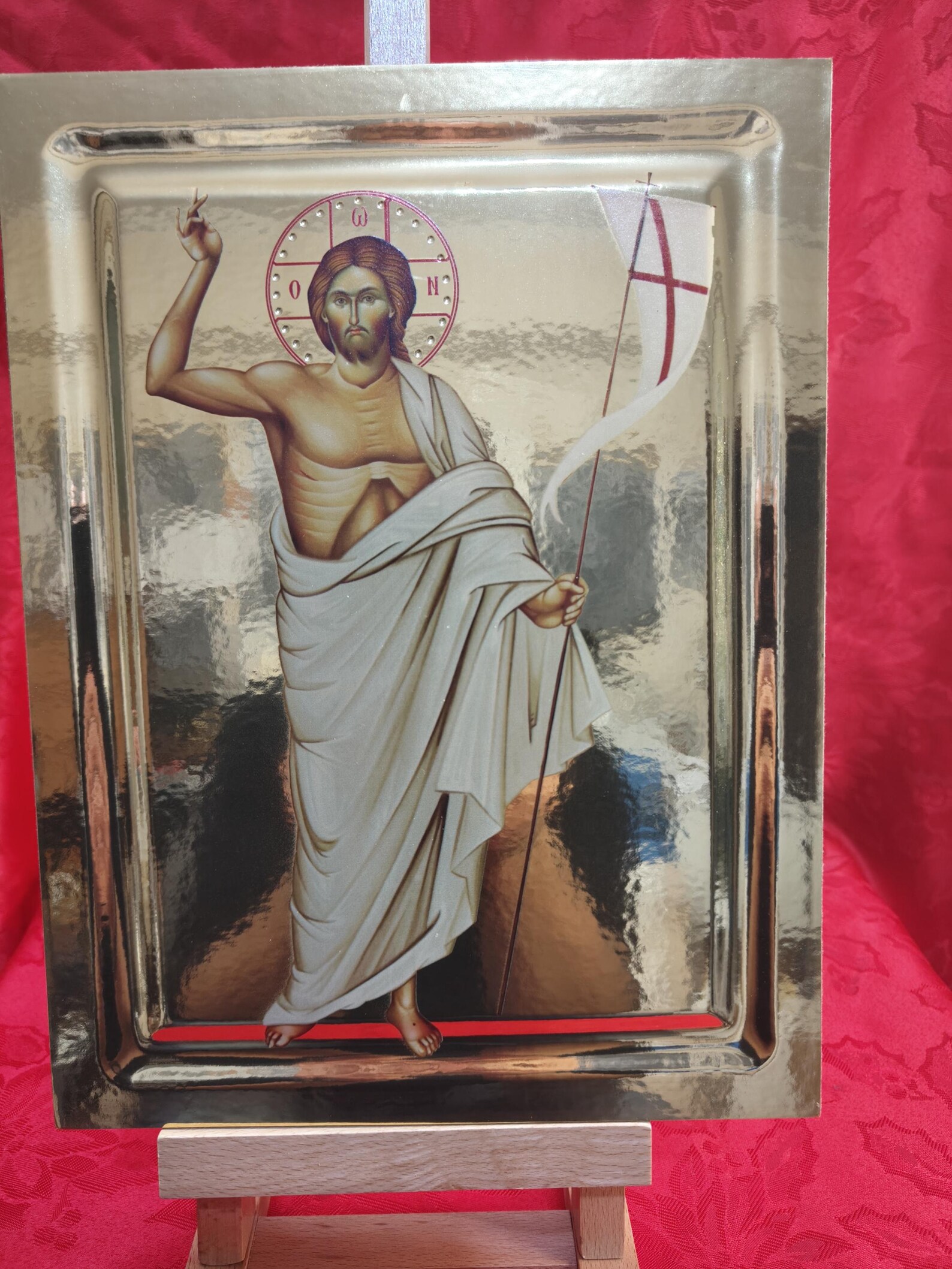 The Resurrection of Jesus Christ Icon/handmade Greek Orthodox Icon ...