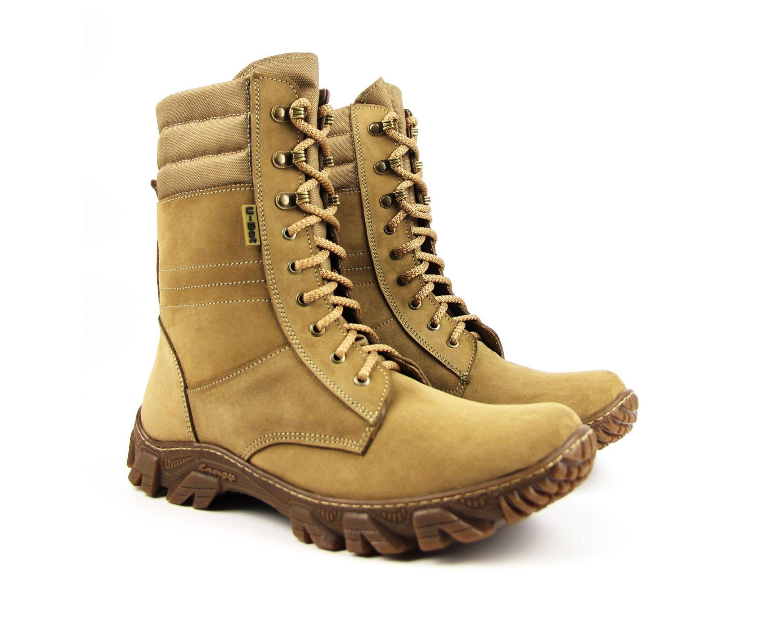 Ukrainian Leather Tactical Boots, Military Combat Footwear - Etsy
