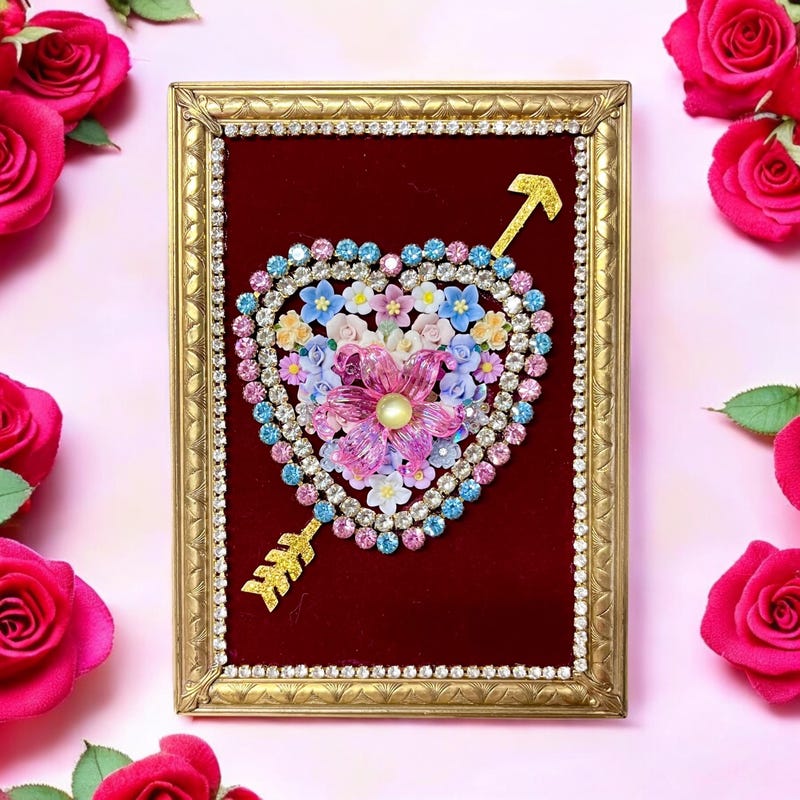Jeweled Frame - Etsy
