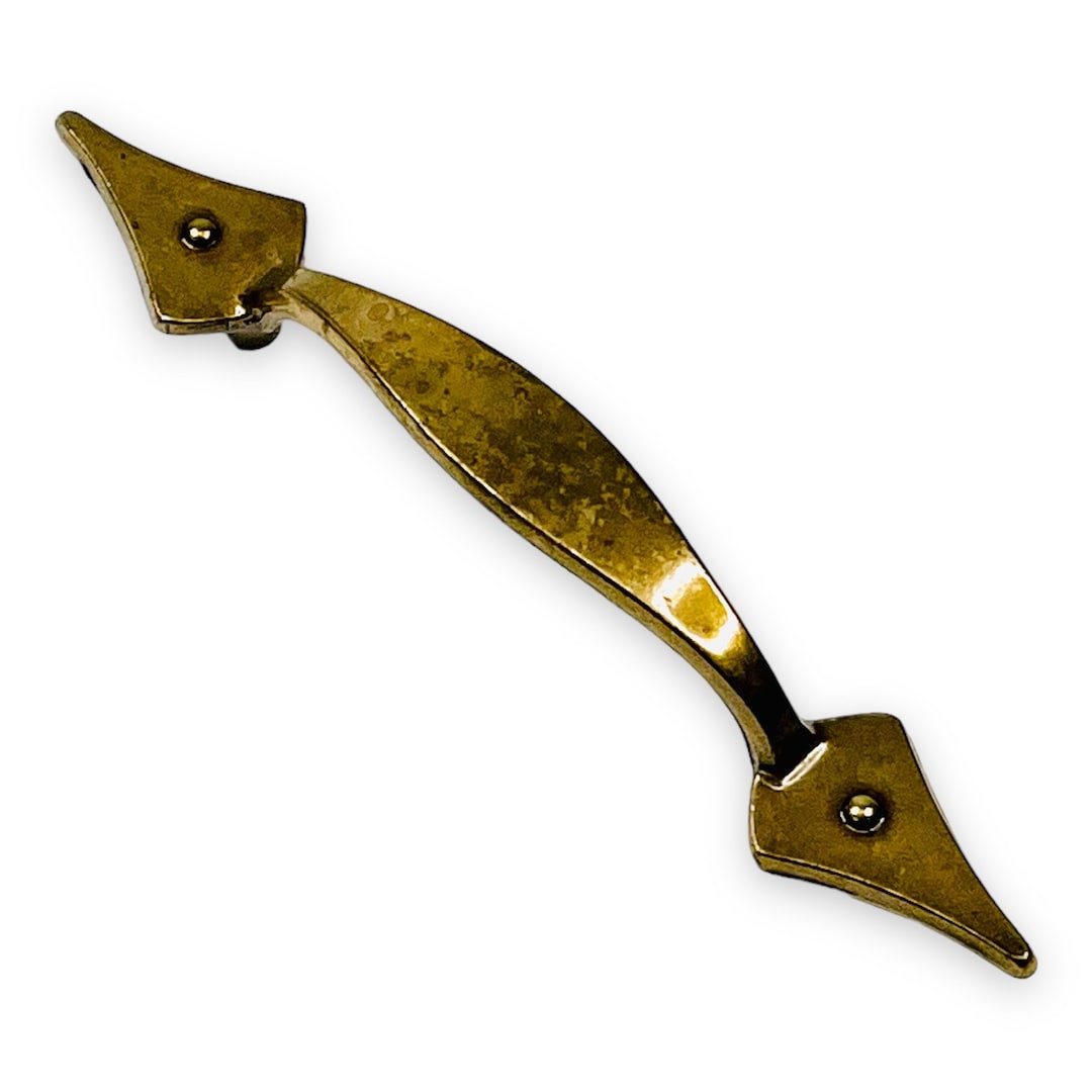 5 Vtg Amerock Handles Pulls Mid Century Colonial Brass 241606 - Etsy