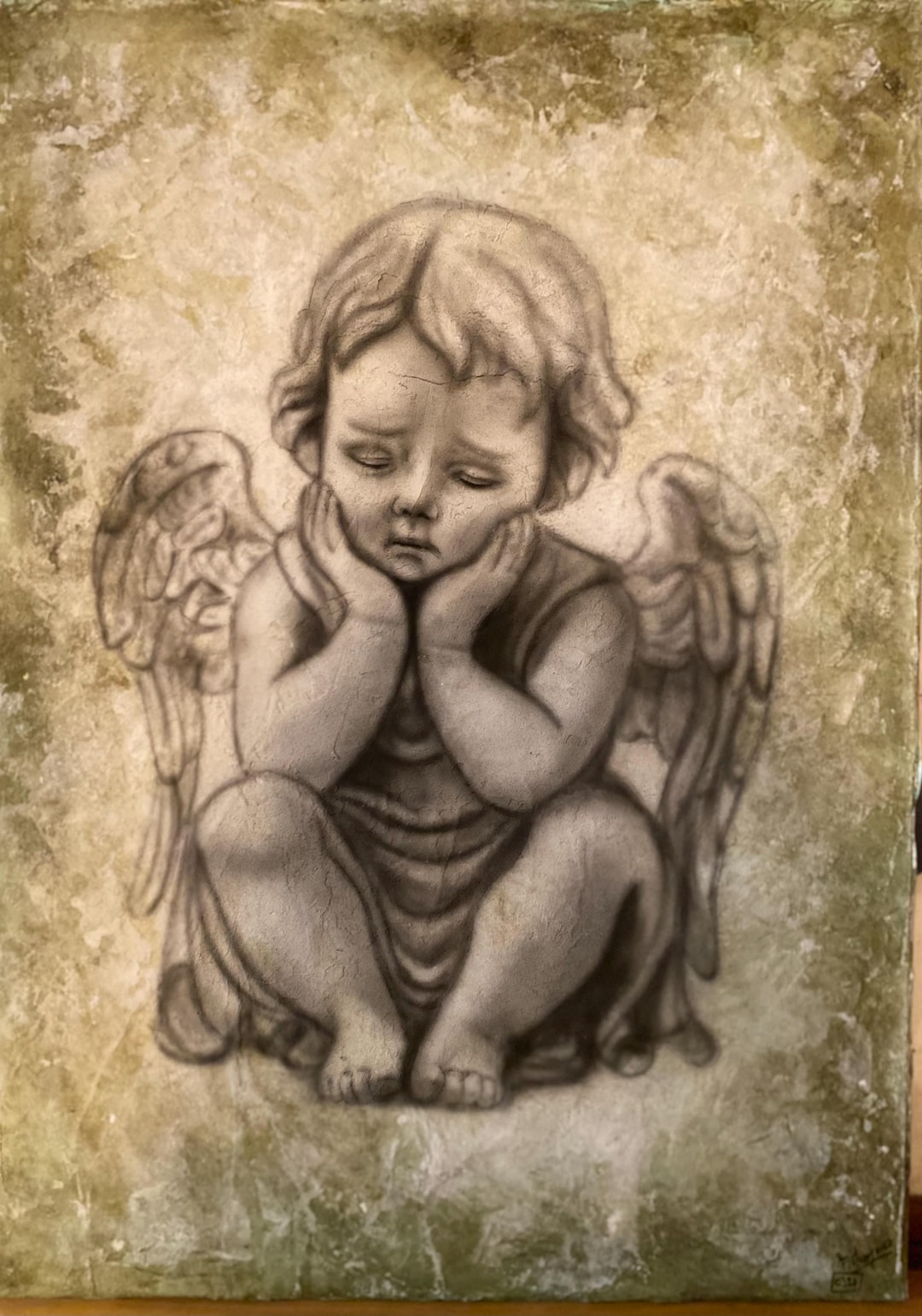 Angel Airbrush Painting - Etsy