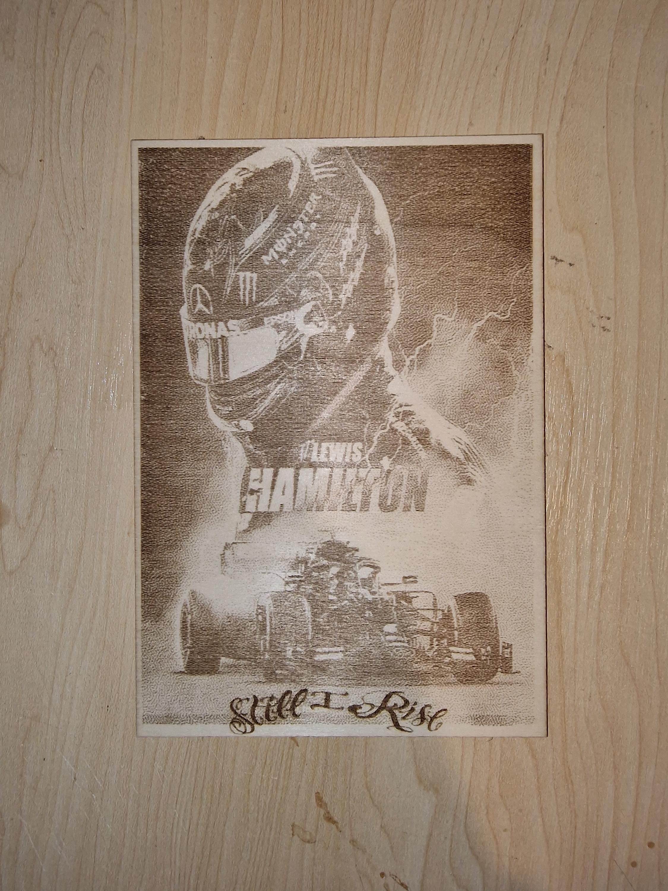 Lewis Hamilton Still I Rise Plaque - Etsy