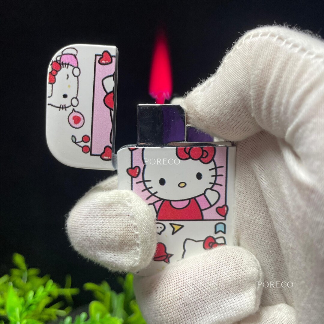 Hello Kitty Pink Flame Lighter – Cute Christmas Gift - Etsy