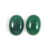 Green Onyx Oval Cabochon Pair, Natural Stone Cab, Calibrated Cabochon ...